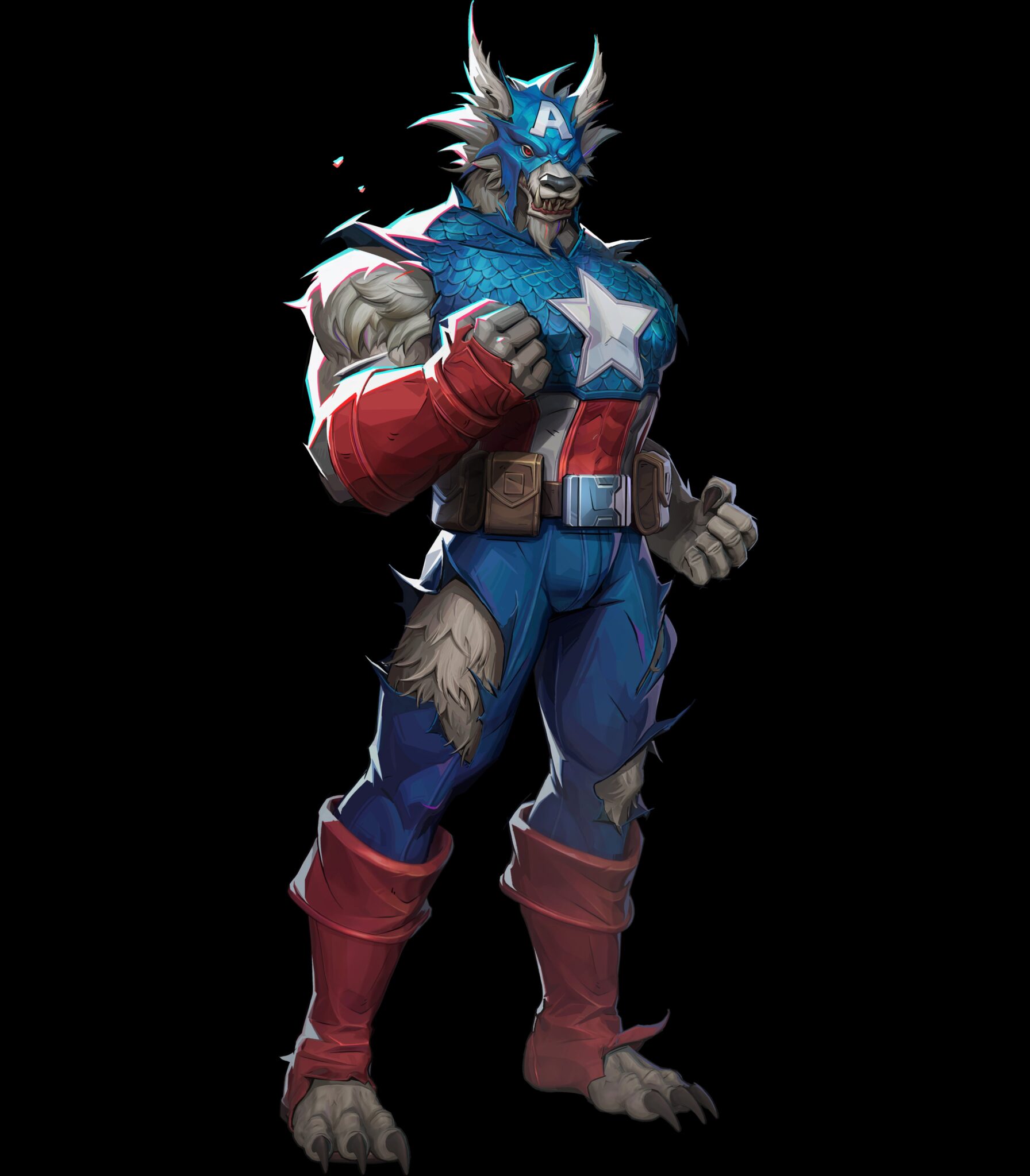 Captain America: Capwolf – Rivalskins