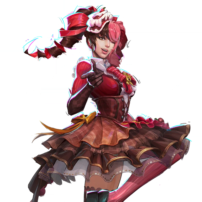 Luna Snow | Cherry Delight Costume - Marvel Rivals Skins