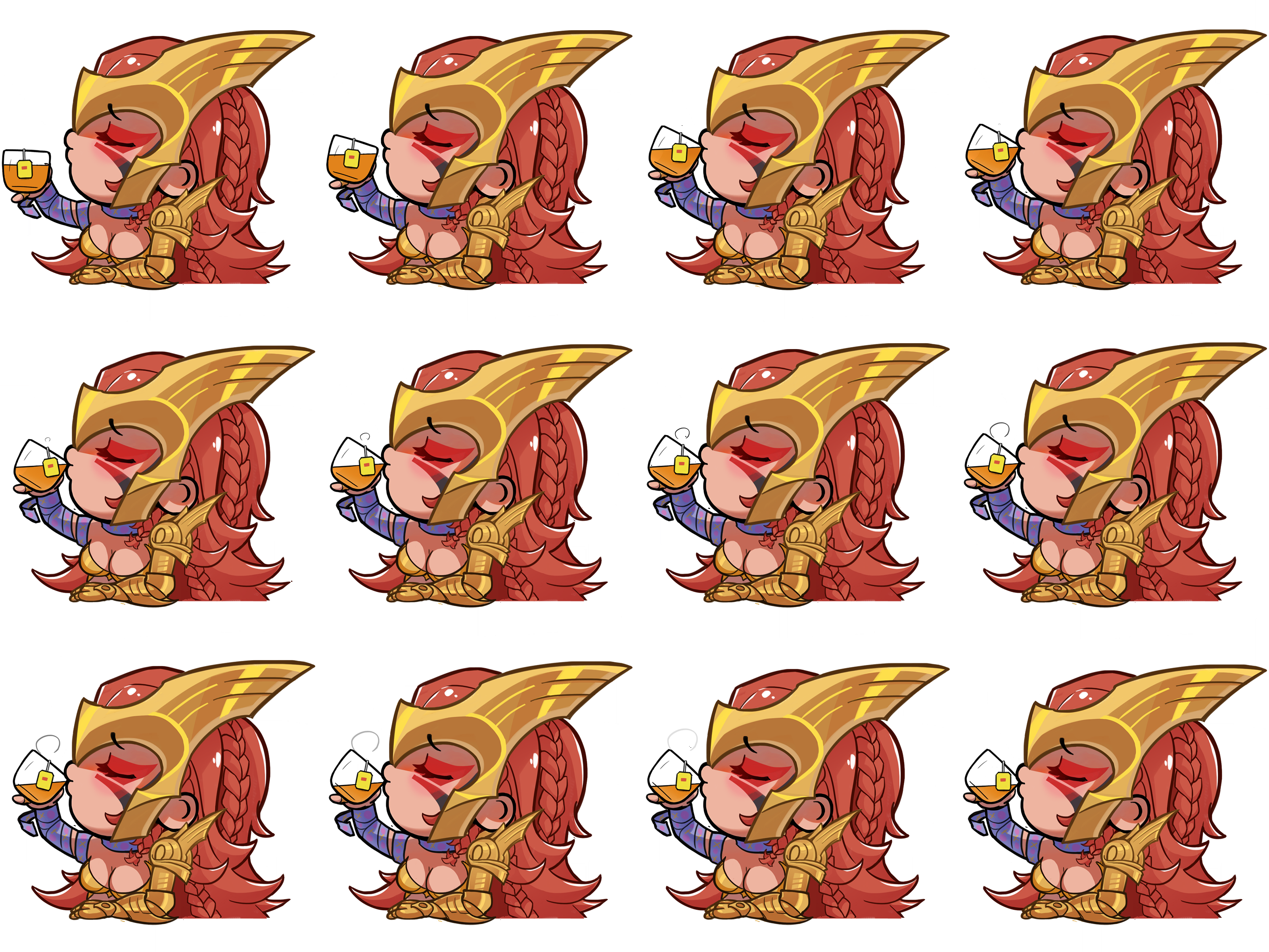 ANGELA - EMOJI BUNDLE - Marvel Rivals Skins