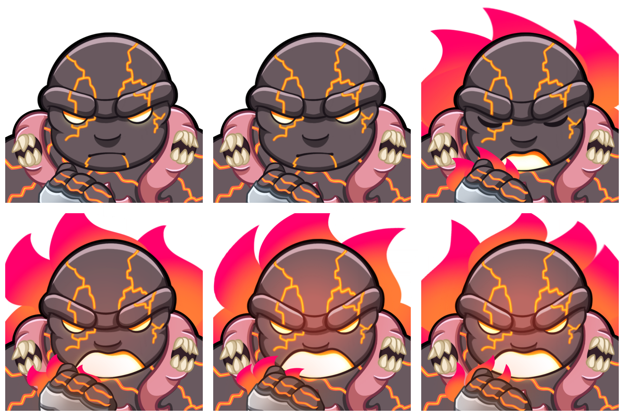 THE THING - FEAR ITSELF EMOJI BUNDLE - Marvel Rivals Skins