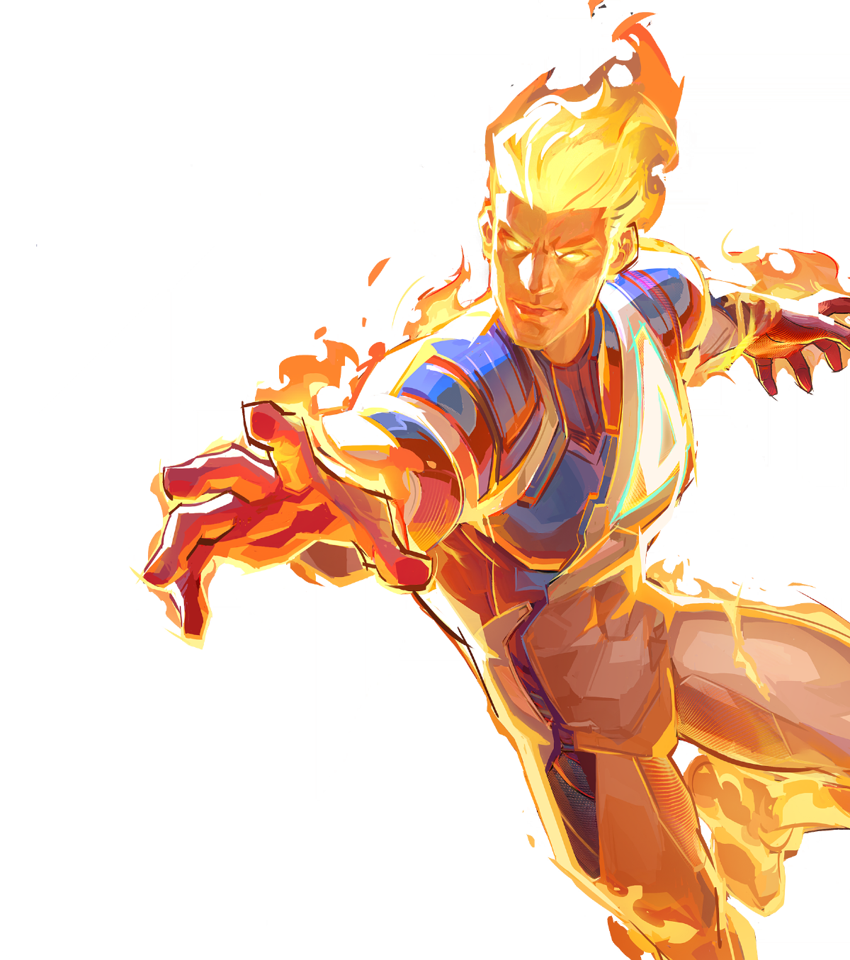 Human Torch Cosmetics - Marvel Rivals Skins